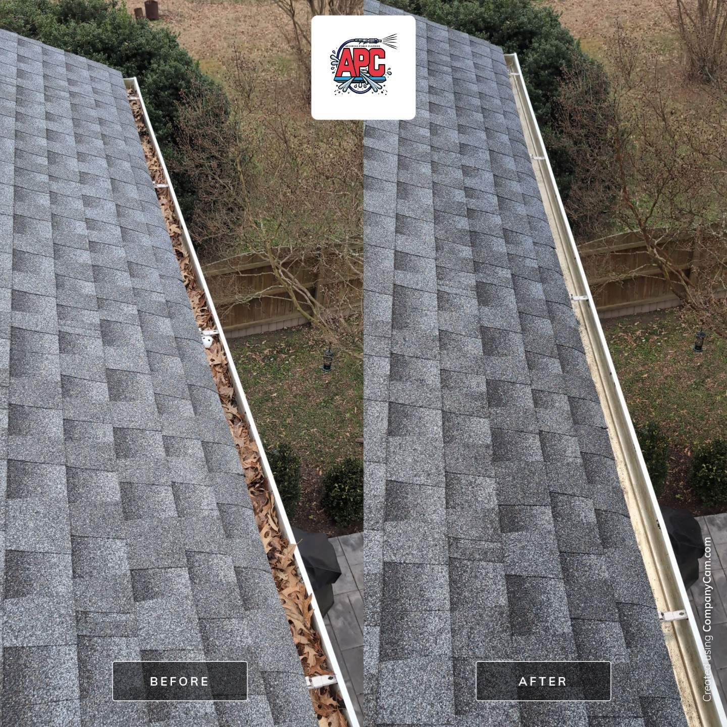 Advanced Power Cleaning Gutter Cleaning Success in Mechanicsville, VA